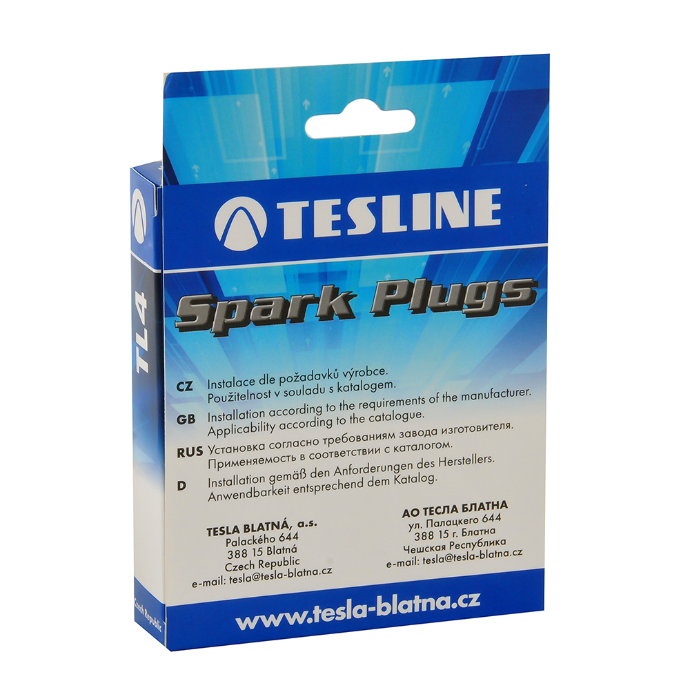 Свечи зажигания TESLINE 4 шт TL4 купить недорого по цене 482 руб в ...