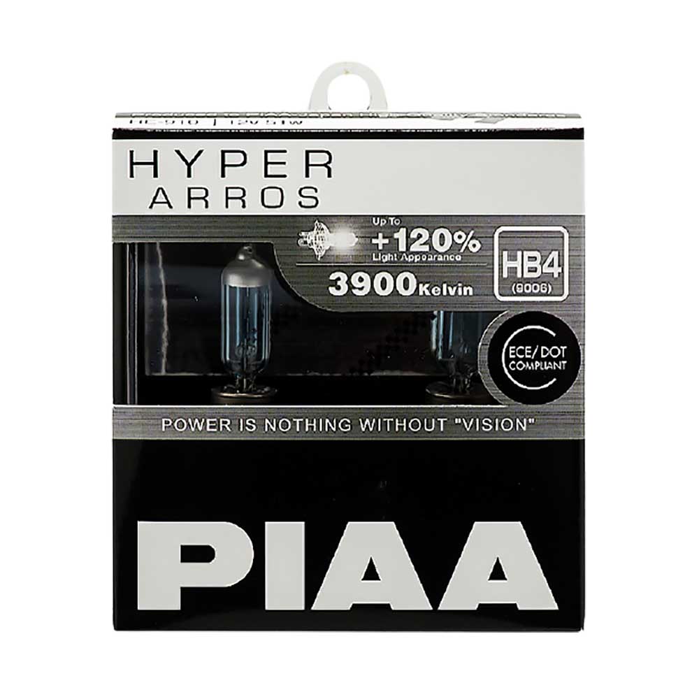 Лампа галогенная PIAA HYPER ARROS +120% HB4 12V 55W 2 шт HE-910-HB4 ...