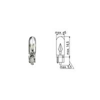 Лампа GENERAL ELECTRIC 12V W1.2W 1.2W 42799 купить недорого по цене руб ...